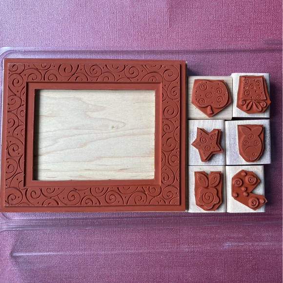 Stampin' Up! | Design | Stampin Up Swirl Frame Fun Stamps Set | Poshmark